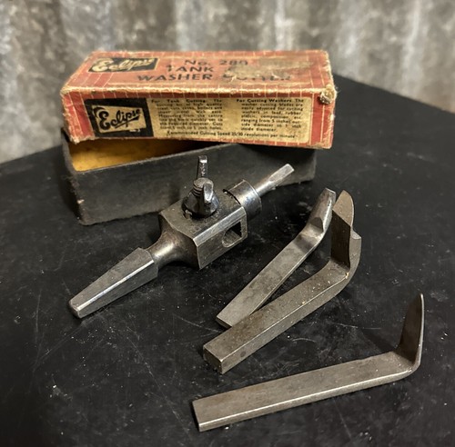 VINTAGE ECLIPSE TANK/SHEET METAL HOLE CUTTER/ TREPANNER No.280 with BOX ...