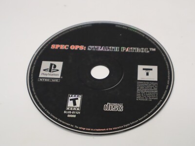 Spec Ops Stealth Patrol (PS1, 2000) Disc Only 710425230363| eBay