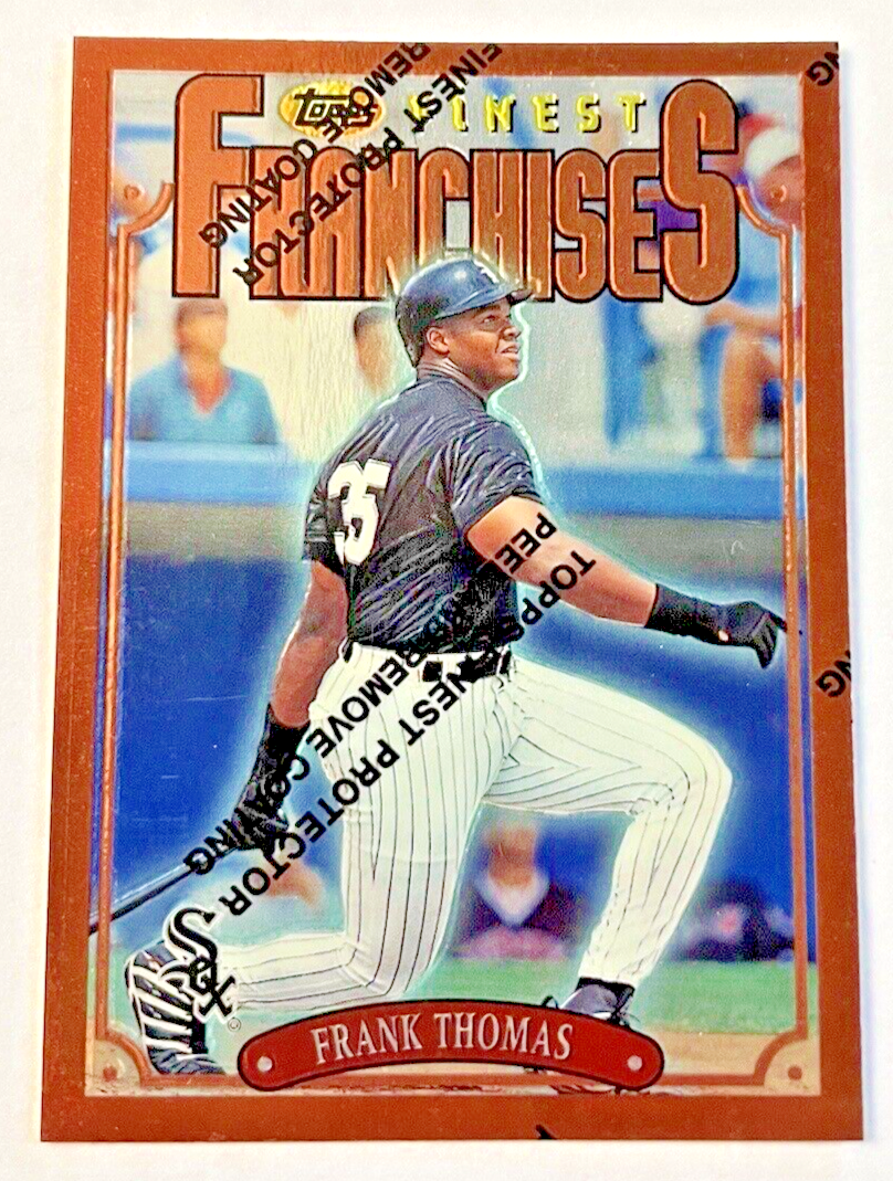 1996 Topps Finest - #322 Frank Thomas for sale online | eBay