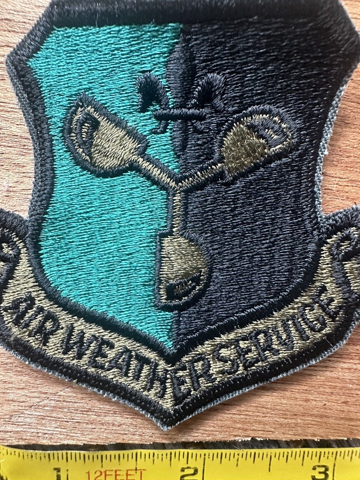 Air Weather Service Air Force Space USAF US Military Subdued Patch ...