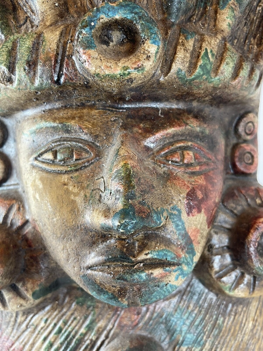 Mayan Corn God Statue