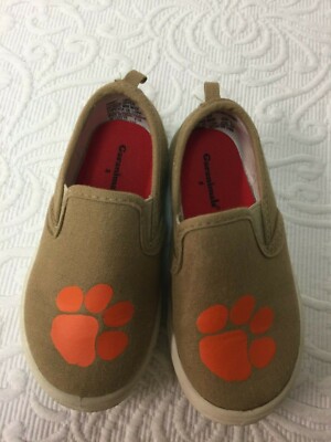 Garanimals Youth Size 8 Clemson Tigers Casual Shoes | eBay