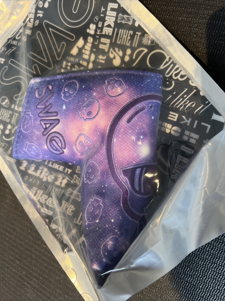 SWAG Golf COTM DECEMBER 2021 Galaxy Blade Putter cover New Sealed SOLD ...