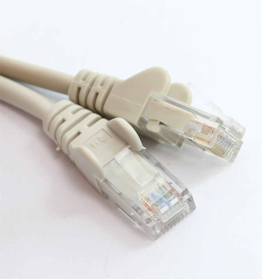 Ethernet Network Cable RJ45 Internet LAN Patch LEAD Cat5e Snagless ...