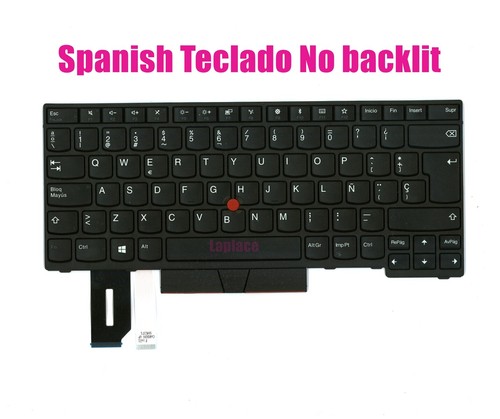 Spanish keyboard for Lenovo ThinkPad L380 Yoga(20M7/20M8) L390 Yoga ...