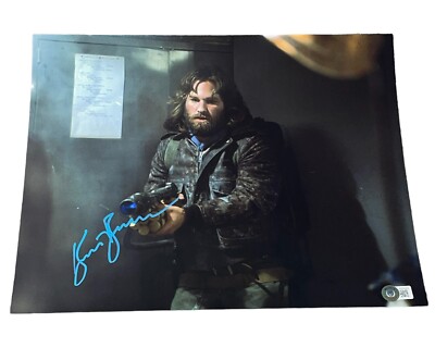 Kurt Russell Signed Autograph 11x14 Photo The Thing RJ MacReady Beckett ...