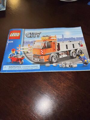 LEGO City - 4434 - Tipper Truck - Instruction Manual Only | eBay
