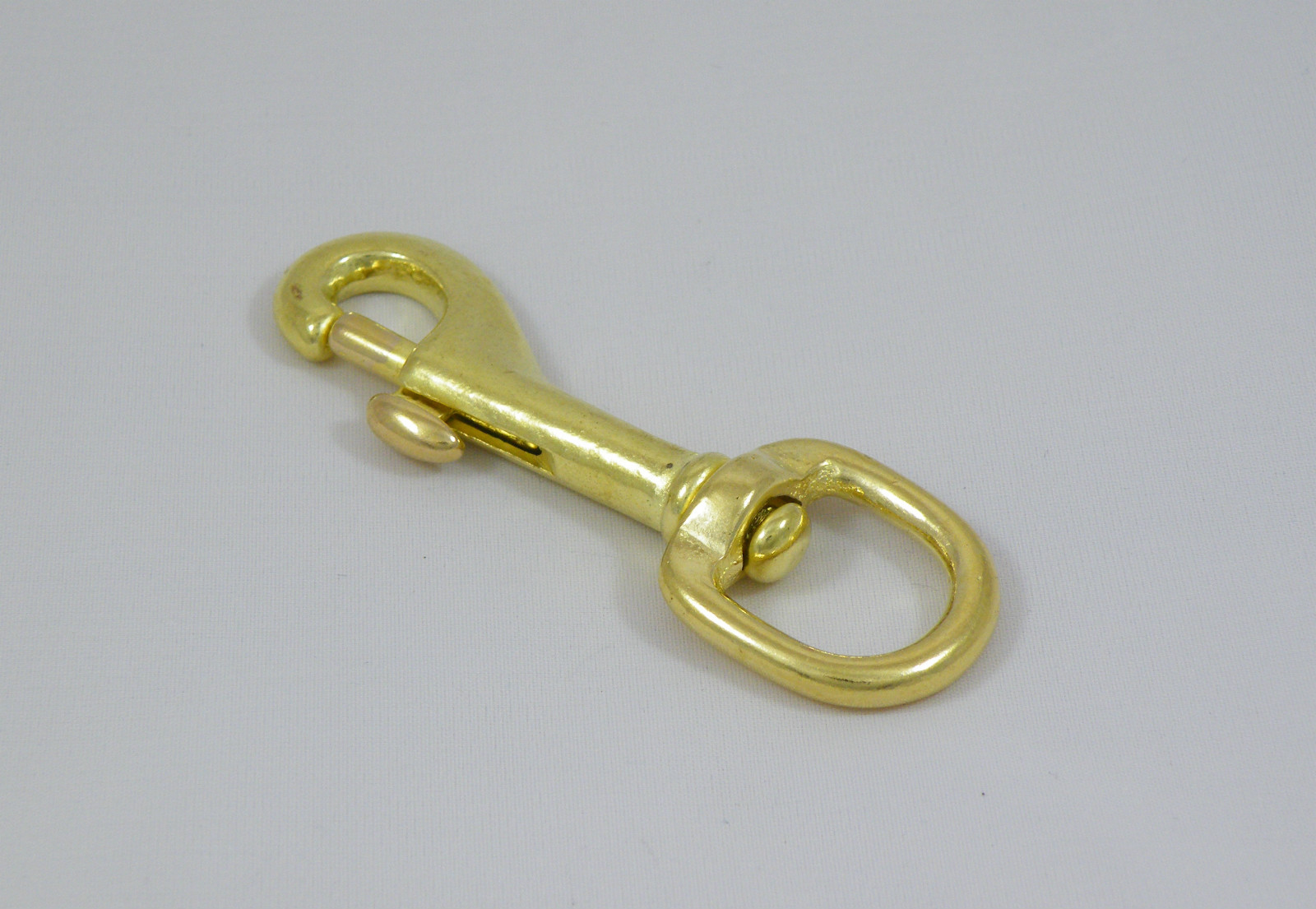 16mm 5/8" Trigger Solid Brass Swivel Snap Hook Clip Dog Lead 2 Sizes ...