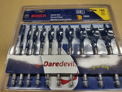 Bosch 10 piece spade bit set. | eBay