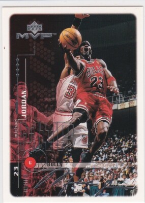 MICHAEL JORDAN AUTO SIGNATURE Silver $$ Insert Chicago Bulls Basketball ...