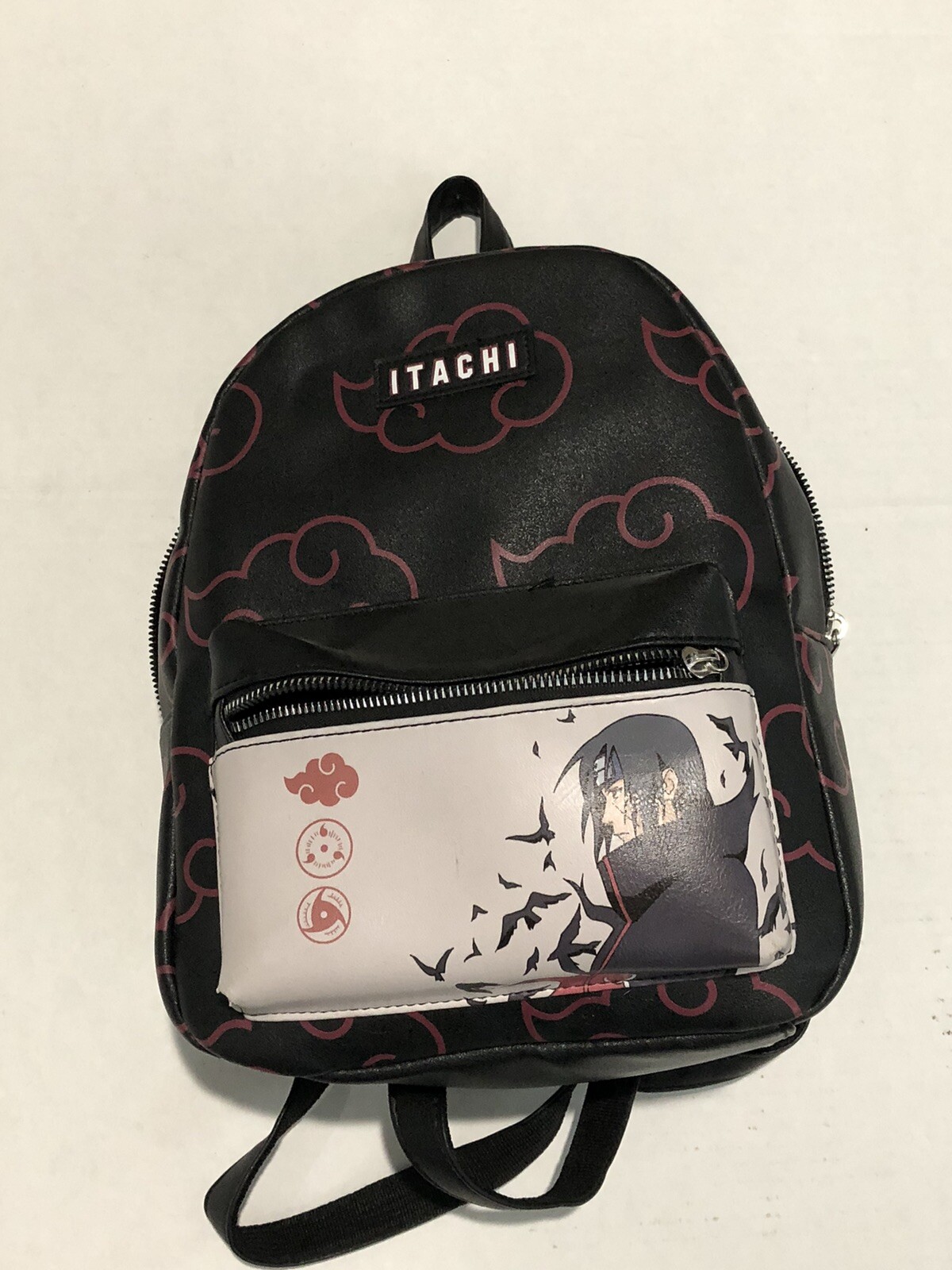 Naruto Shippuden Itachi Akatsuki Mini Backpack by Bio… - Gem