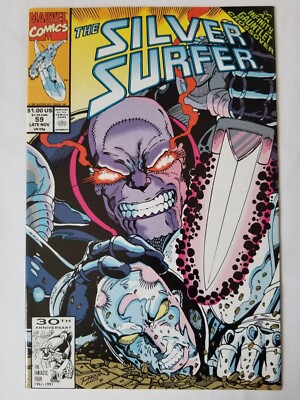 Silver Surfer Vol. 2 #59 (Marvel Comics, 1991) Infinity Gauntlet ...