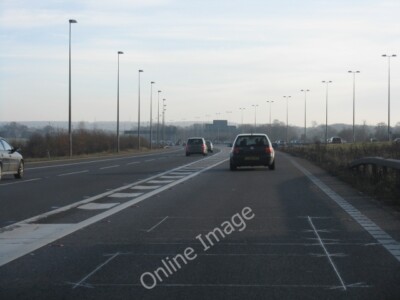 Photo 6x4 M6 At Junction 3a Duke End The M6 is about to join the M6 ...