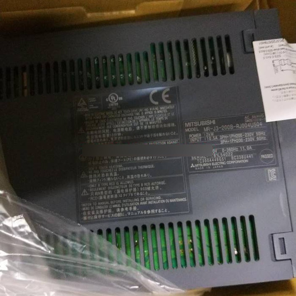NEW MR-J3-200B-RJ004U504 AC servo driver IN BOX Mitsubishi Free ...
