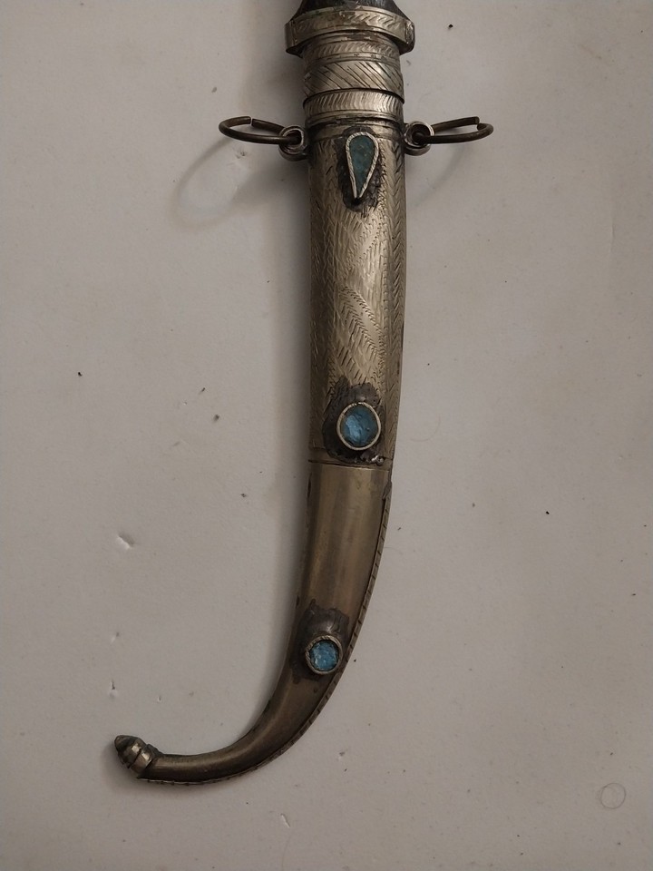 Sword Islamic Yemeni Khanjar Handmade Berber Curved Khanjar Dagger ...