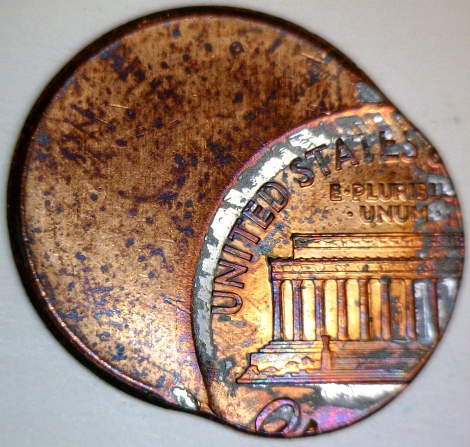 ERROR Off Center Lincoln Cent Coin O/C LOT #Z8 FREE SHIP | eBay