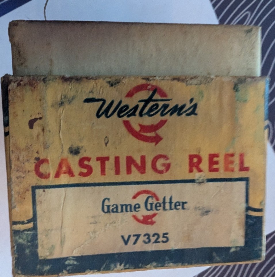 Vintage Westerns Game Getter Casting Reel V 7325 In Box | eBay