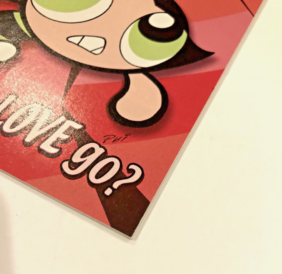 The Powerpuff Girls DC Comics #2 June 2000 Batman Back Cover Movie ...