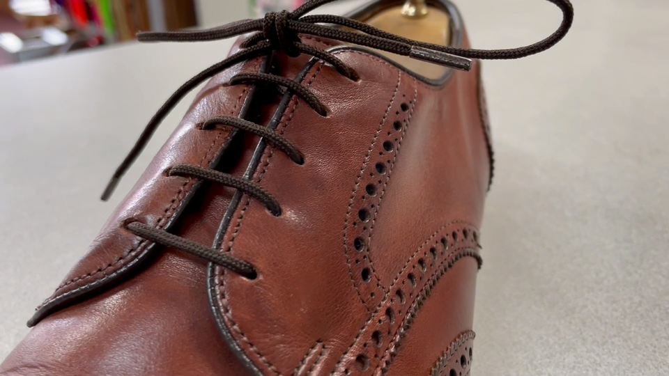 Dress Shoe Thin Round Laces Shoelaces Boot Strings Colored Shoestrings ...