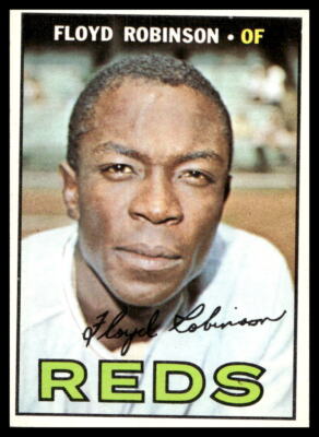 1967 Topps #120 Floyd Robinson Cincinnati Reds EX-EXMINT SET BREAK! | eBay