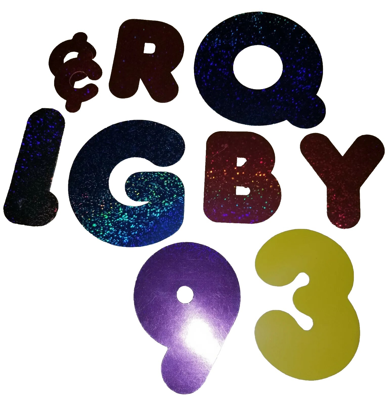 Magnetic & Cut Out Letters for School Boards Or Crafts. Refrigerators ...