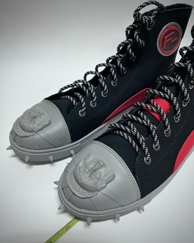 Rare FUGGIT Canvas STATUE OF LIBERTY High Top Sneakers - NEW | eBay