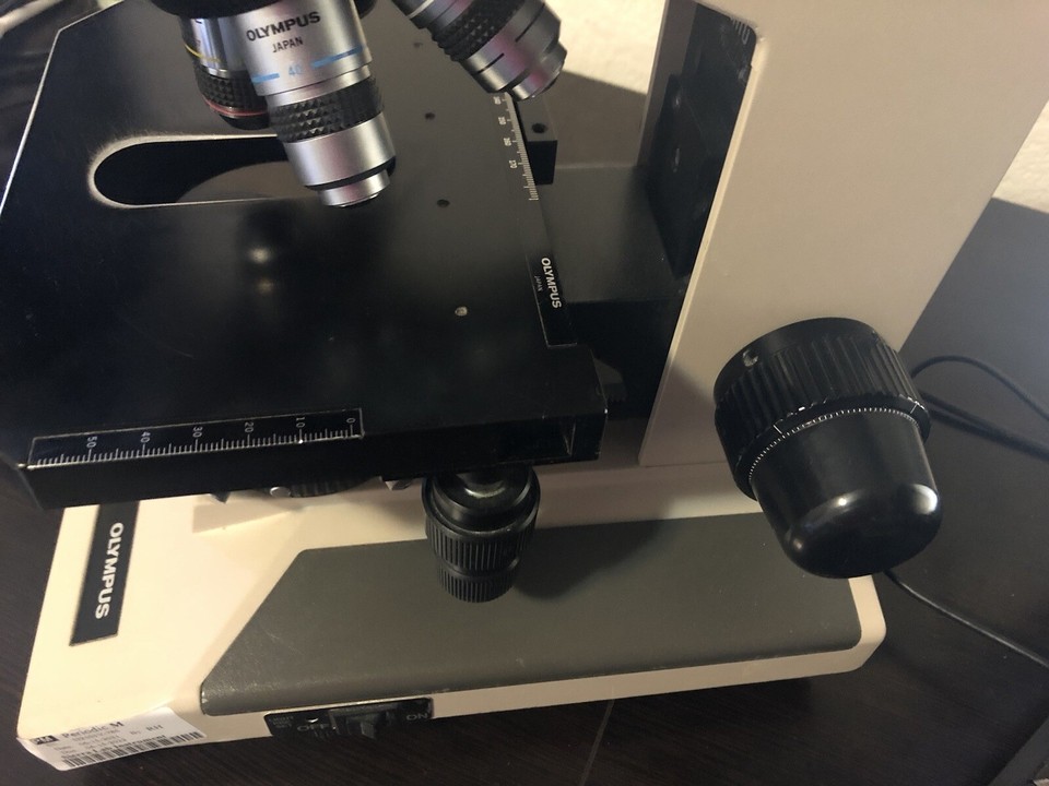 Olympus BH2 Phase Contrast Microscope 4 Obj 4x 10x Phase Light Source ...