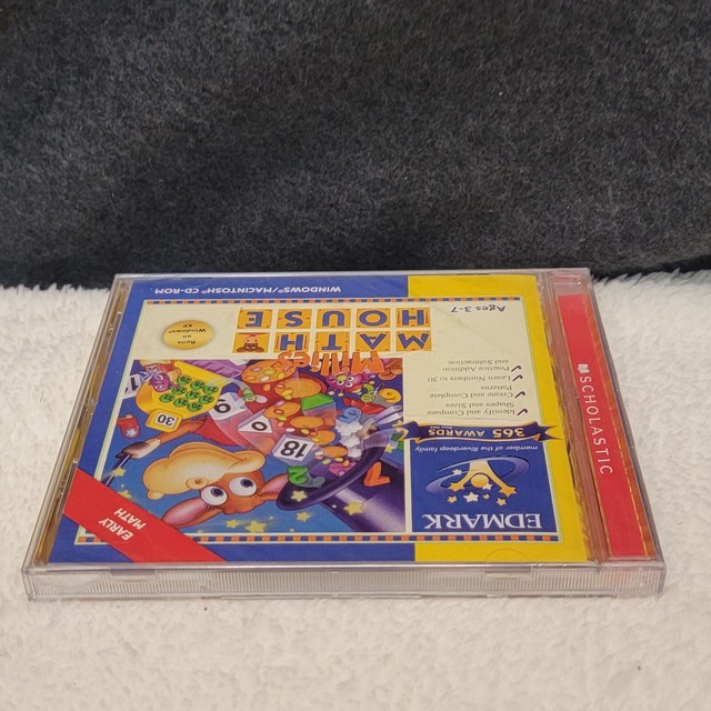 Millie's Math House Scholastic 2005 PC Cd-rom - A345 for sale online | eBay