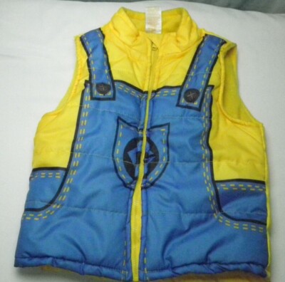 Boy's 4T Puffer Vest Despicable Me Minion | eBay