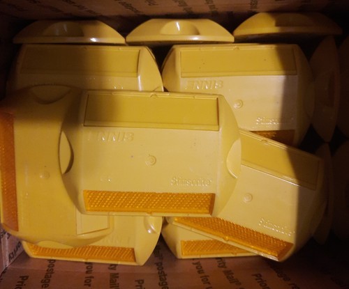 Stimsonite C80FH Reflective Road Highway Pavement Marker Yellow One-way ...