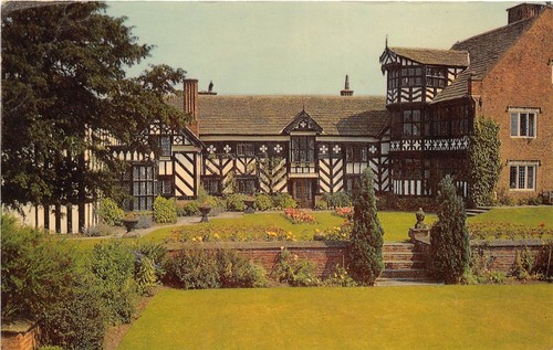 US71 UK England Cheshire Gawsworth Hall Tudor manor house | eBay UK
