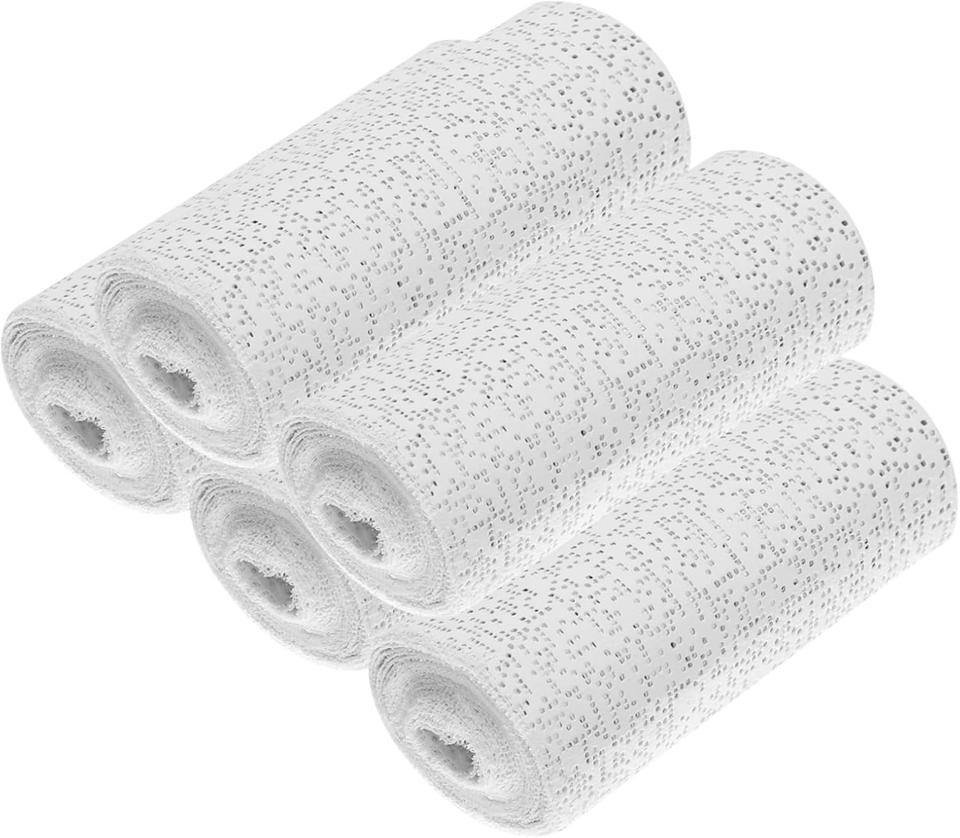 5 Pack Plaster Cloth Rolls Gauze Bandages Plaster Wrap Strips 8 in X 9 ...
