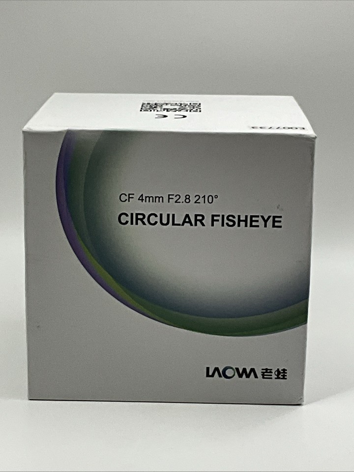 Laowa 4mm f/2.8 210° Circular Fisheye MFT Olympus Panasonic Camera ...