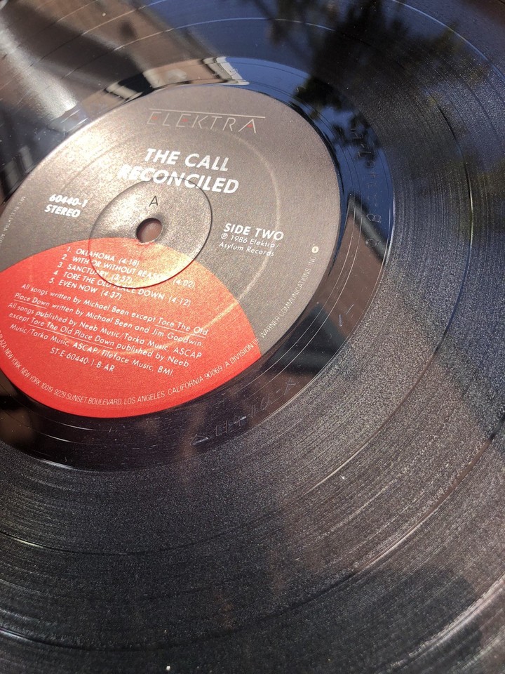 The Call “Reconciled” Lp With Hype Sticker | eBay