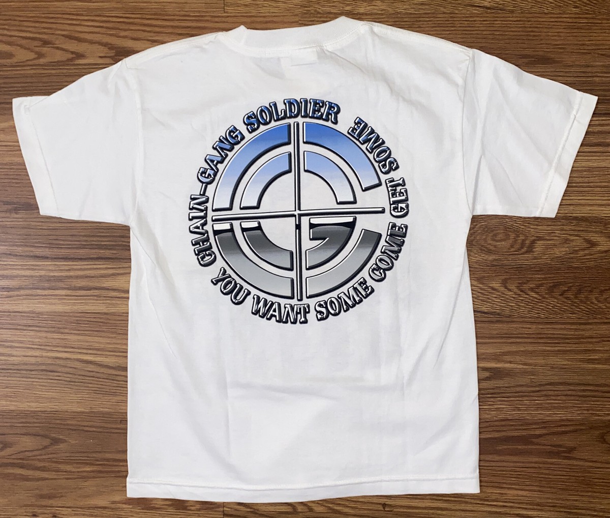 Chain Gang Soldier Logo Vintage John Cena Chain Gang Soldier Wrestling