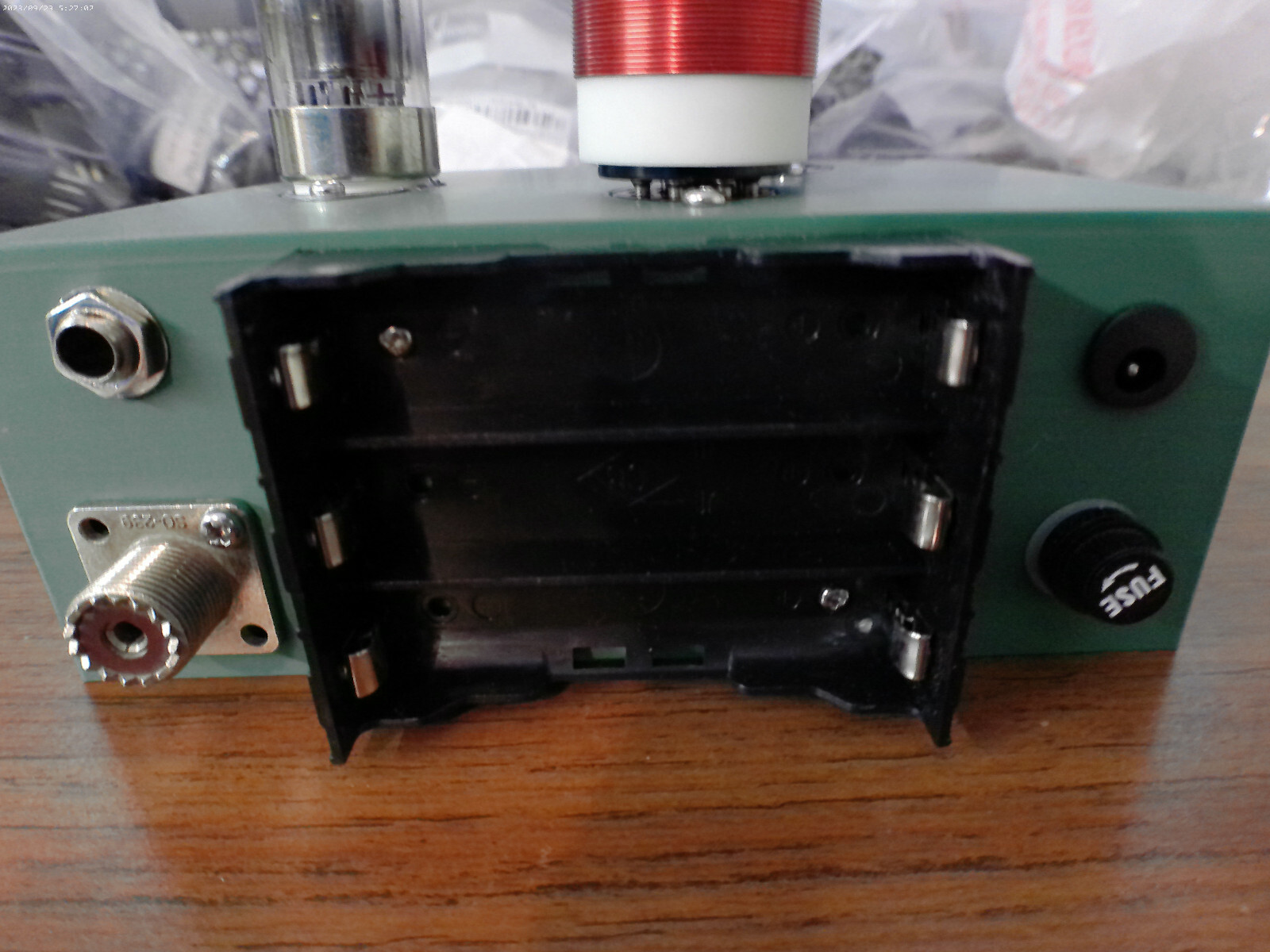 Unique 80/40 Meter QRP Ham Radio Transmitter Using the JAN 1299/3D6 ...