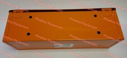 5A3OR STEEL ORANGE TRACTOR TOOL BOX for Allis Chalmers Kubota Kioti ...