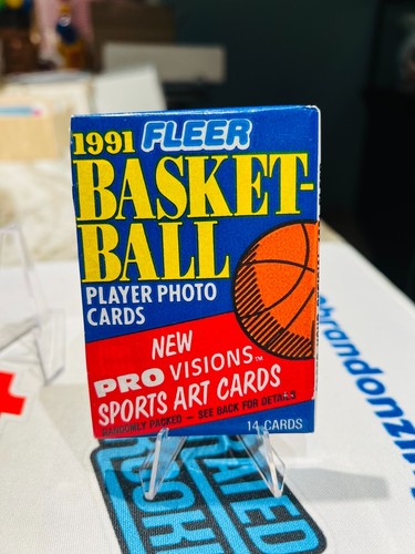 1991-92 Fleer NBA Basketball Pack Series 1 - 1 Pack - Factory Sealed ...