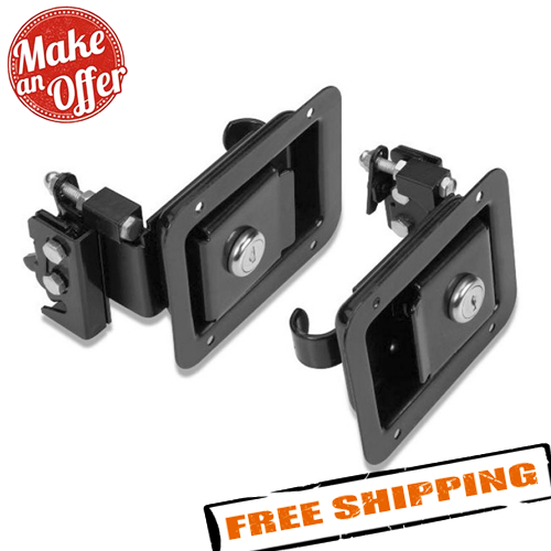 Bestop 51252-01 Paddle Handle Latch Kit, Pair for 1997-2006 Jeep ...