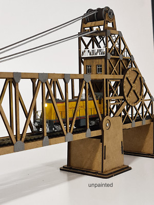 NEW VIDEO! HO SCALE MOTORIZED, WORKING DRAWBRIDGE (manual added) | eBay