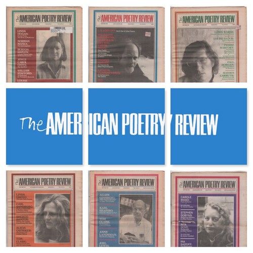 APR Lot 6 The American Poetry Review newspaper magazine 1993 1994 95 ...