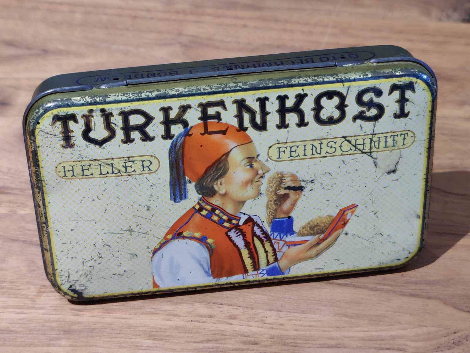 AUSWAHL: vintage alt & antik BLECHDOSE TIN BOX Metalldose Werbung Tabak ...