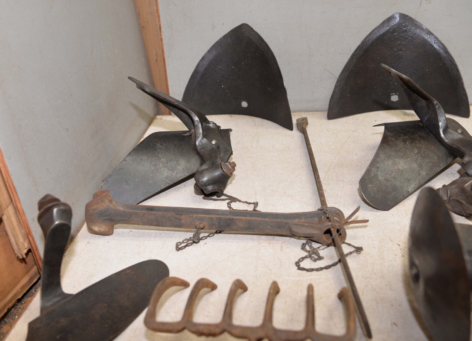 Planet Jr. & Iron Age garden cultivator attachments tiller hiller plow ...