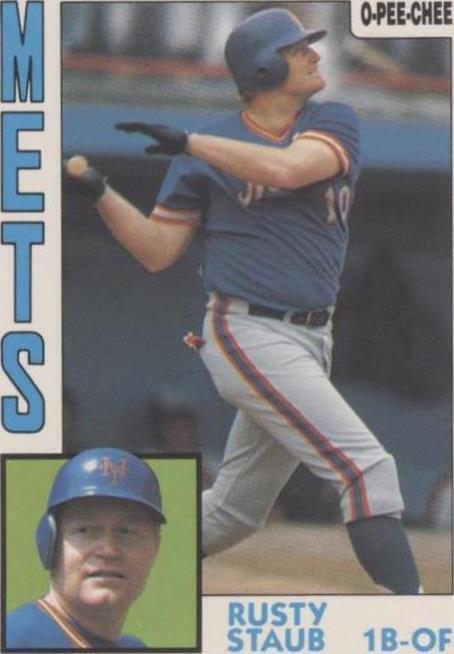 1984 O-Pee-Chee - Rusty Staub #224 for sale online | eBay