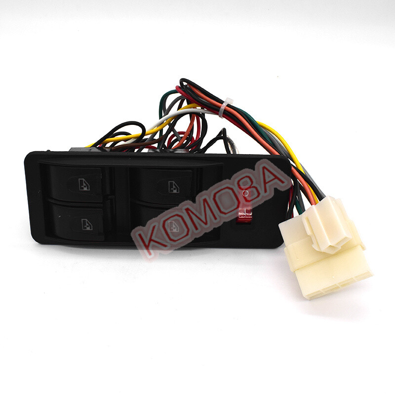 Universal 4 Rocker 5 wire Switch Kit Door Lock Power Windows 12V For 4 ...