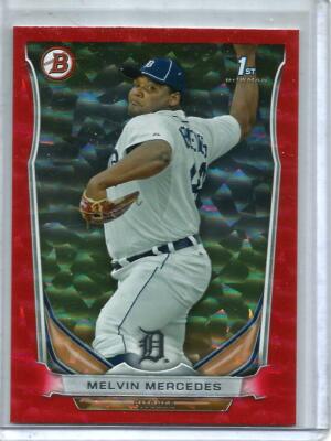 Melvin Mercedes 2014 Bowman Red Ice Rookie #09/25 | eBay