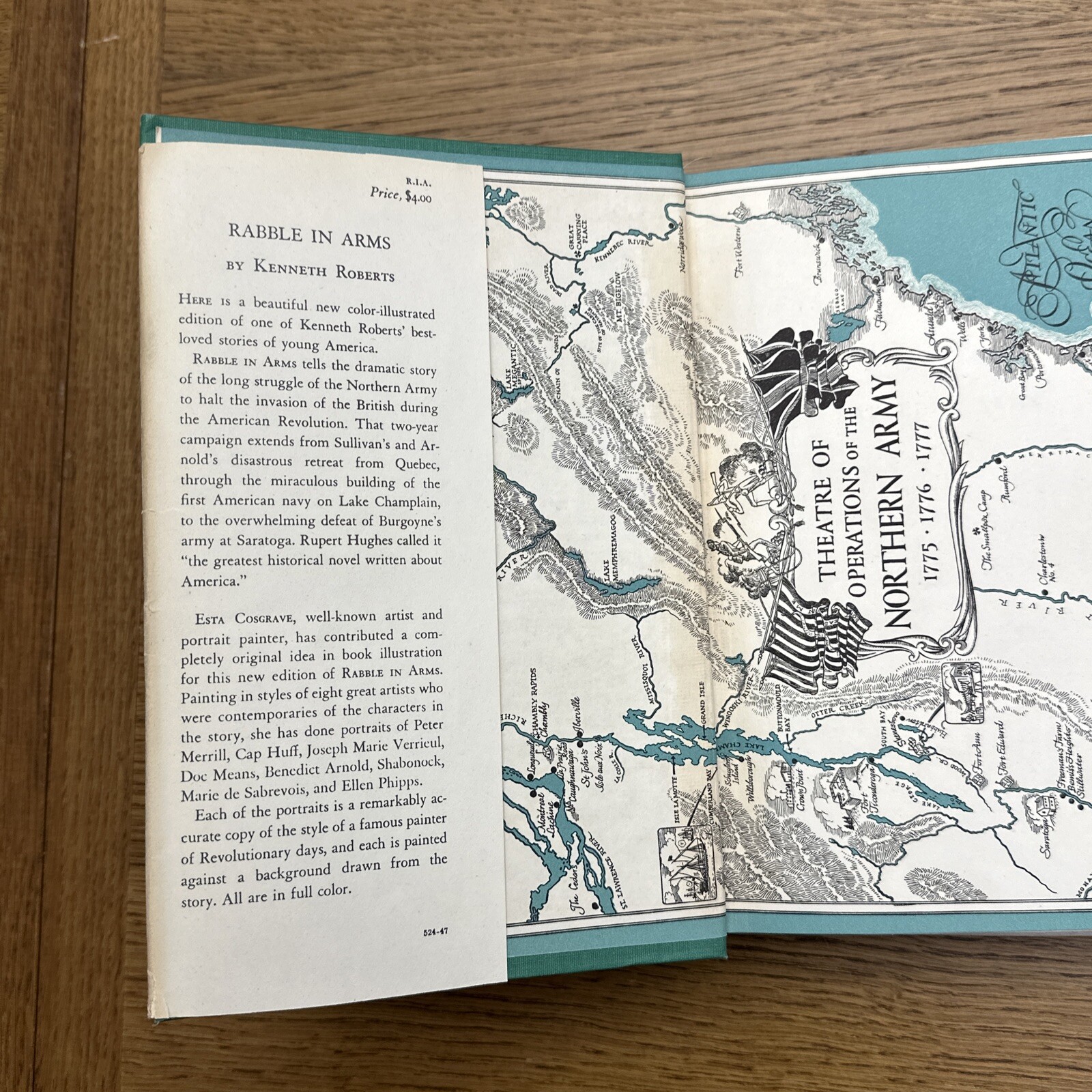 Rabble In Arms - Kenneth Roberts (Hardcover, 1947, 1st Illustrated ...