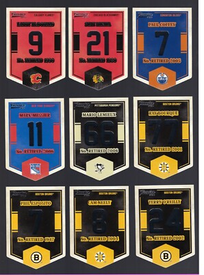 2012-13 Panini Hockey Classics Signatures Banners. YOU PICK YOUR CARD ...