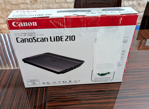 Canon CanoScan LiDE 210 High Speed Color Image Flatbed Scanner New In ...