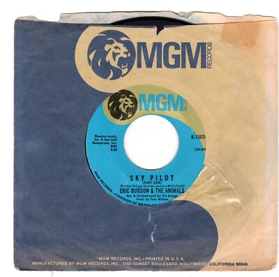 Eric Burdon & The Animals-Sky Pilot Pt 1 & 2 (VG+) | eBay